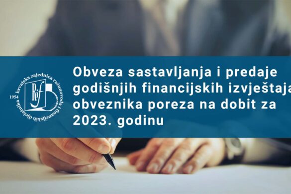 Stopa poreza na dobit, plaćanje poreza na dobit, predujmovi poreza na dobit – Racunovodstvo i ...